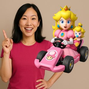 Courtney Lin Takes Over as Princess Peach's Voice Actor - NY Tabloid